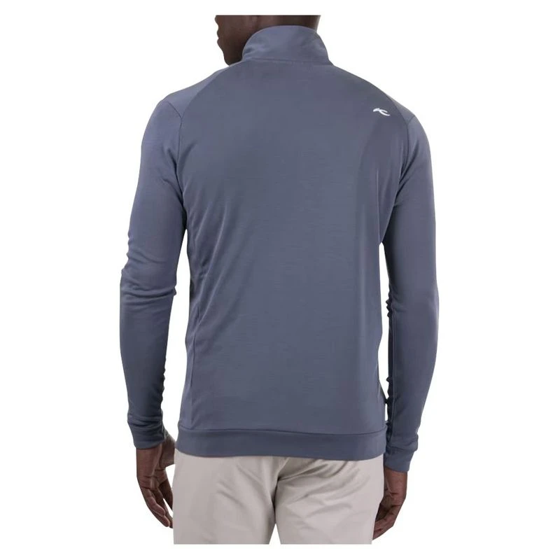 Kjus Mens Kallen 1/2 Zip Pullover (Steel Blue) | Sportpursuit.com