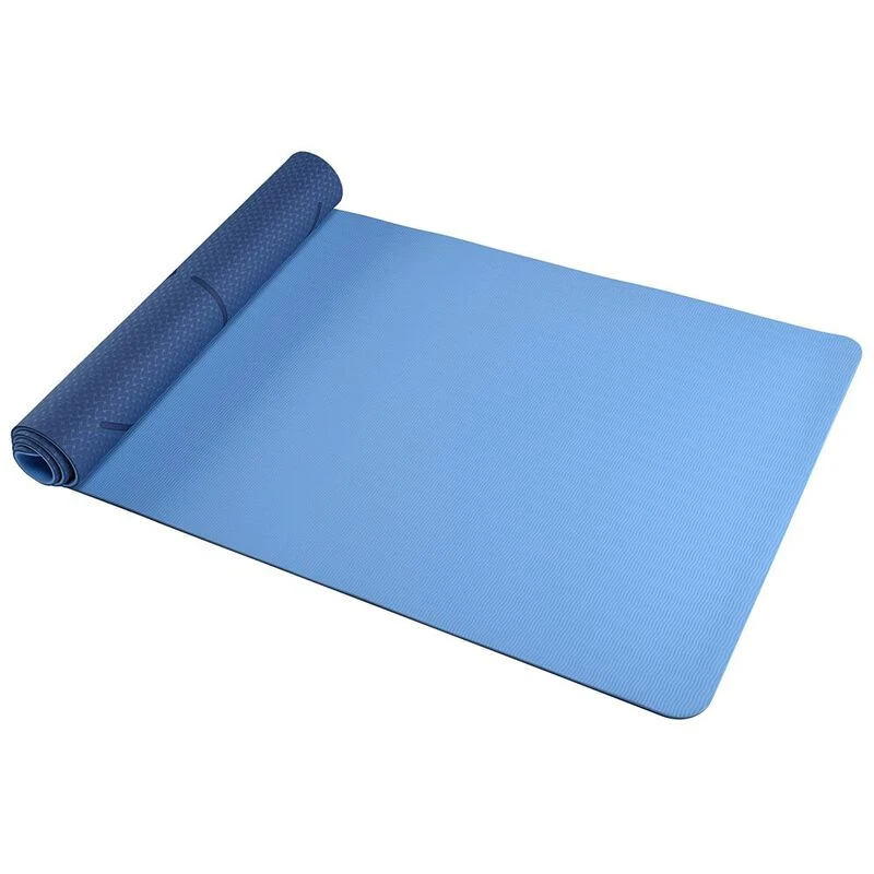 LK Yoga Virasana Yoga Mat Bundle (Blue/Blue) | Sportpursuit.com