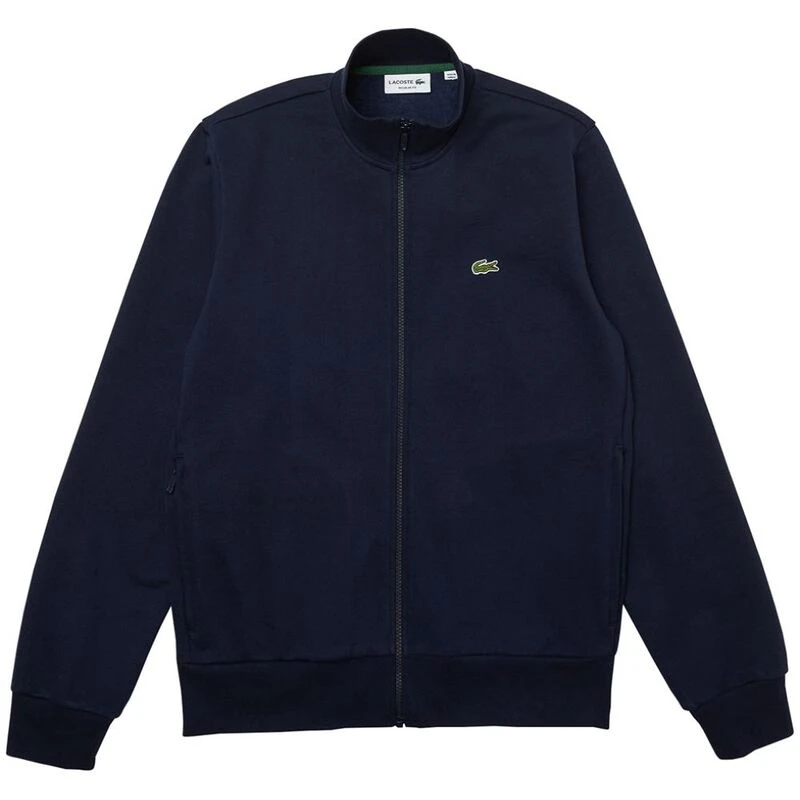 Lacoste Mens Zip Up Jacket (Navy) | Sportpursuit.com