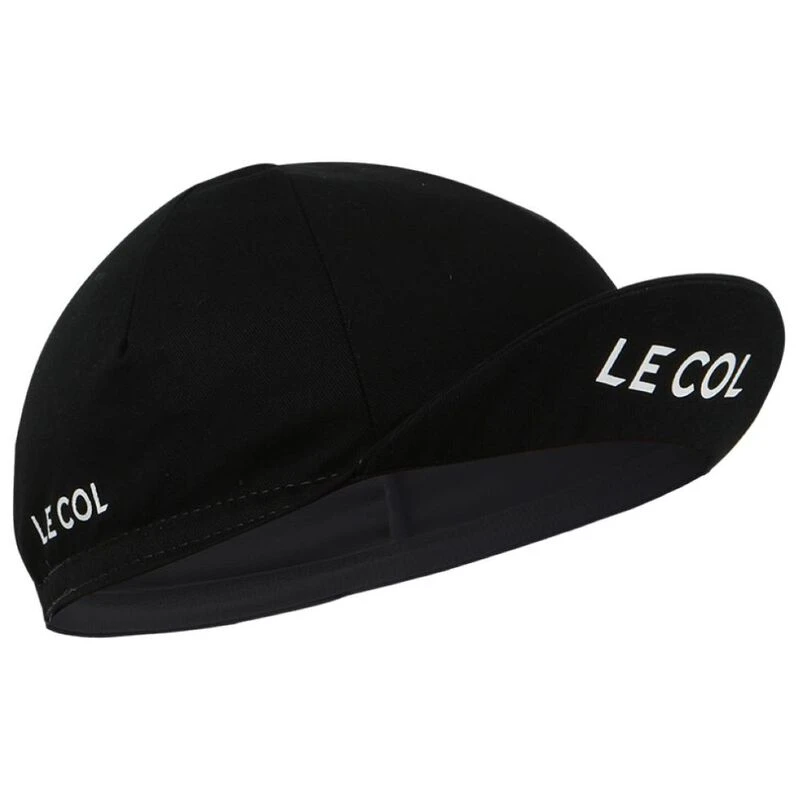 Le Col Logo Cycling Cap (Black) | Sportpursuit.com