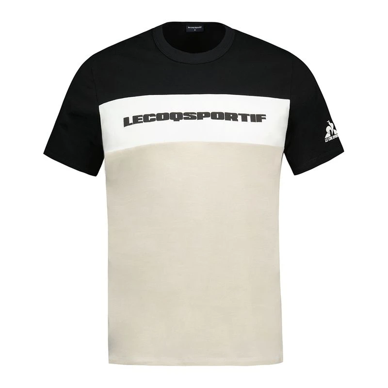 Le Coq Sportif T-Shirt Contemporain N°2 (Noir/Peyote) | privatesportsh