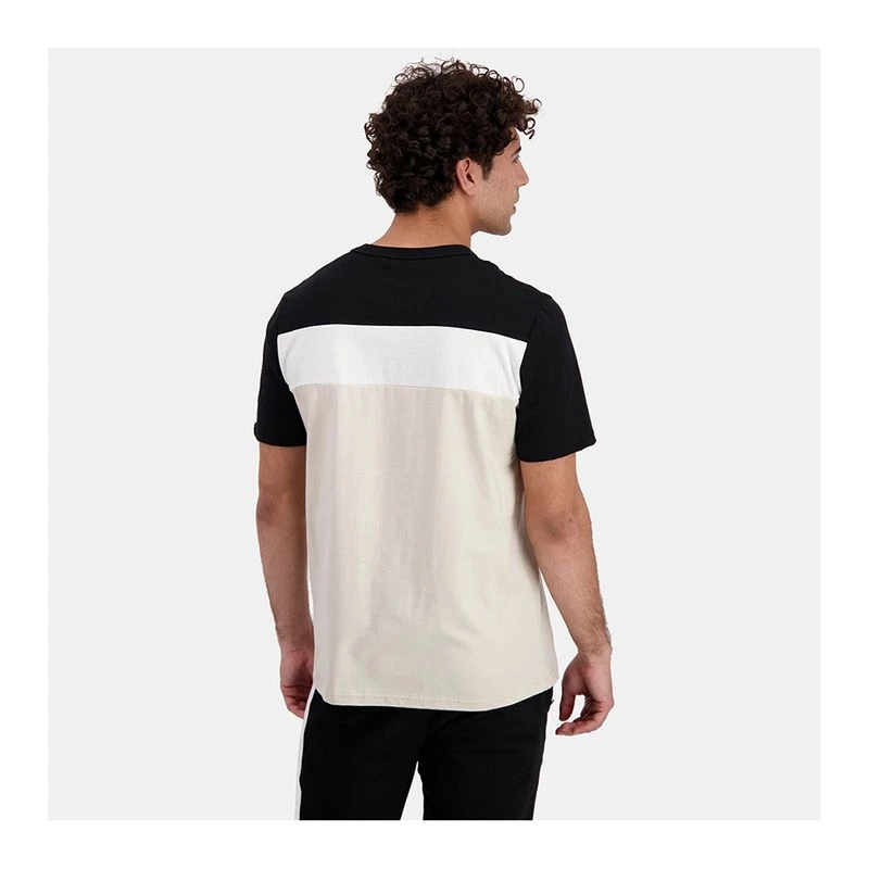 Le Coq Sportif T-Shirt Contemporain N°2 (Noir/Peyote) | privatesportsh