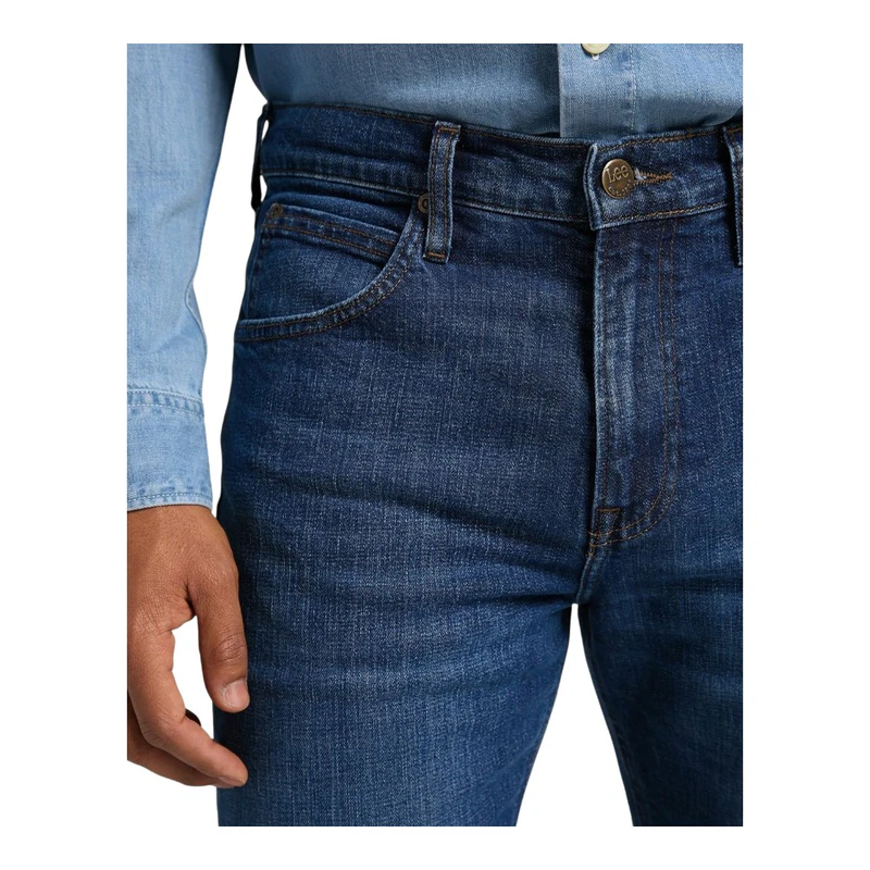 Lee Mens Austin Mid Jeans (Blue) | Sportpursuit.com