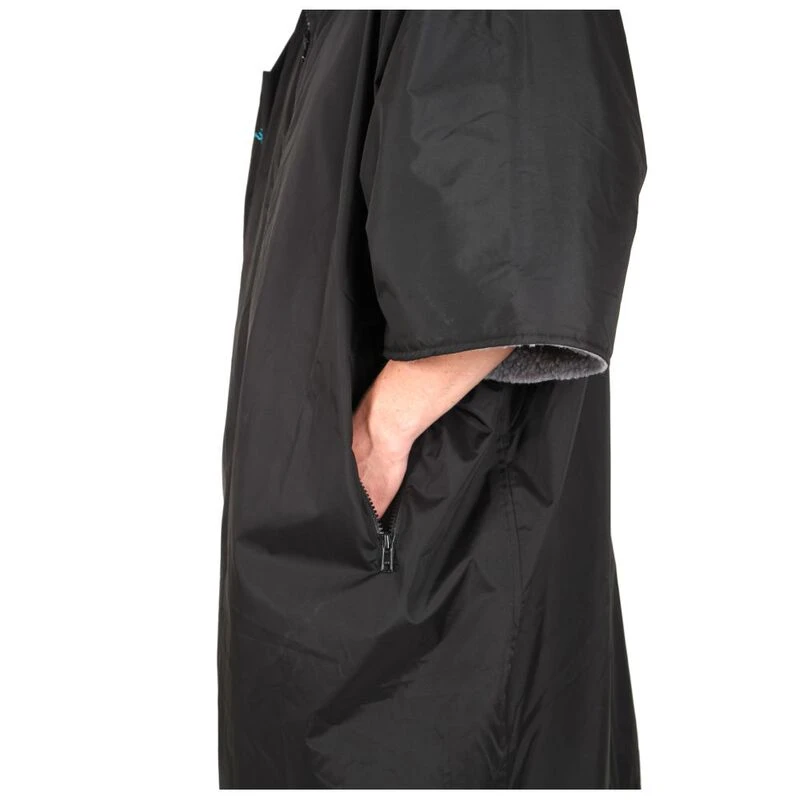 Lifeventure Thermarobe Fleece Lined Changing Robe (Black/Grey) | Sport