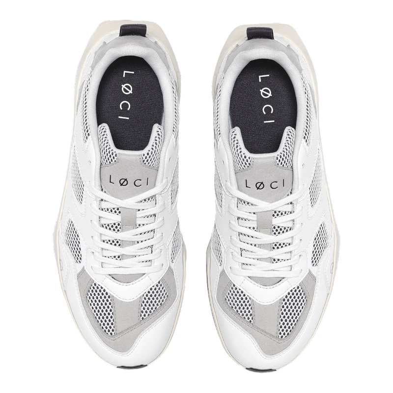 Loci Chaussures Décontractées Vølt (Blanc/Gris) | privatesportshop.fr