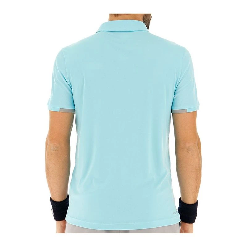 Lotto Mens Squadra Polo (Blue) | Sportpursuit.com