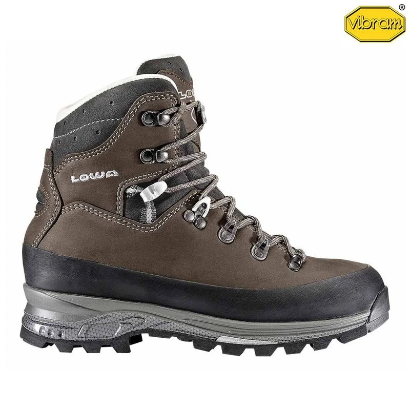 Lowa Womens Tibet LL Hiking Boots (Brown/Slate) | Sportpursuit.com