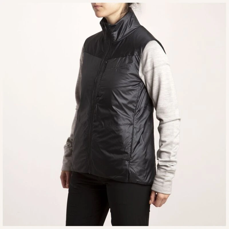 Lundhags Womens Idu Light Insulated Gilet (Black) | Sportpursuit.com