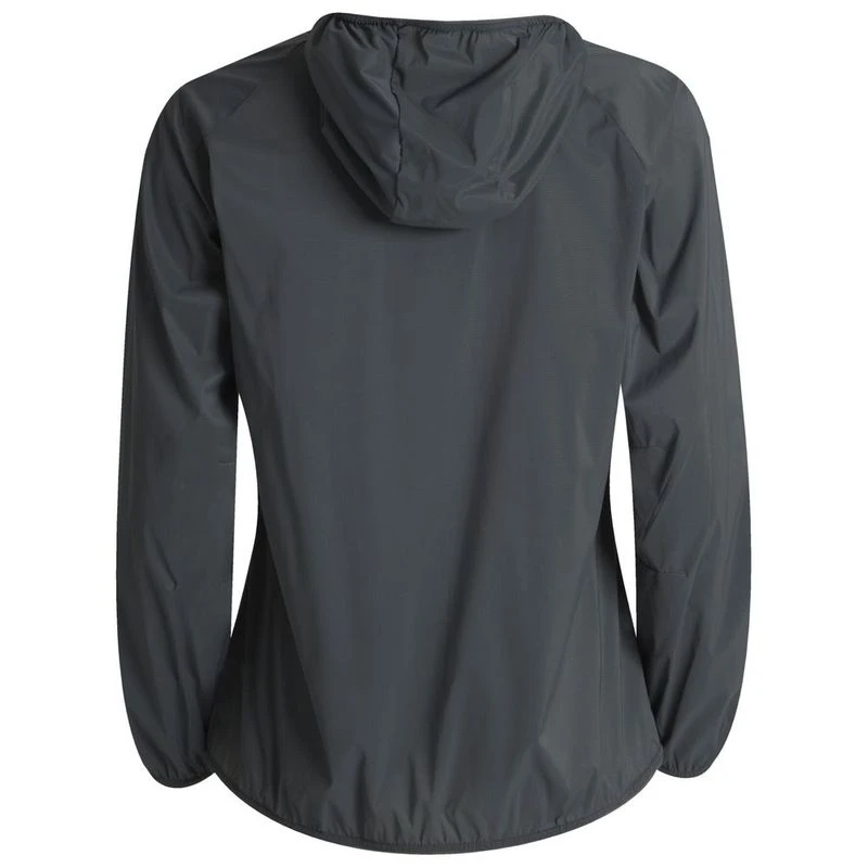 Lundhags Womens Tived Light Wind Jacket (Dark Agave) | Sportpursuit.co