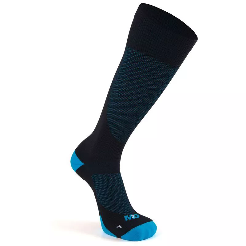 M20 Tech Comp Socks (Black/Cyan) | Sportpursuit.com