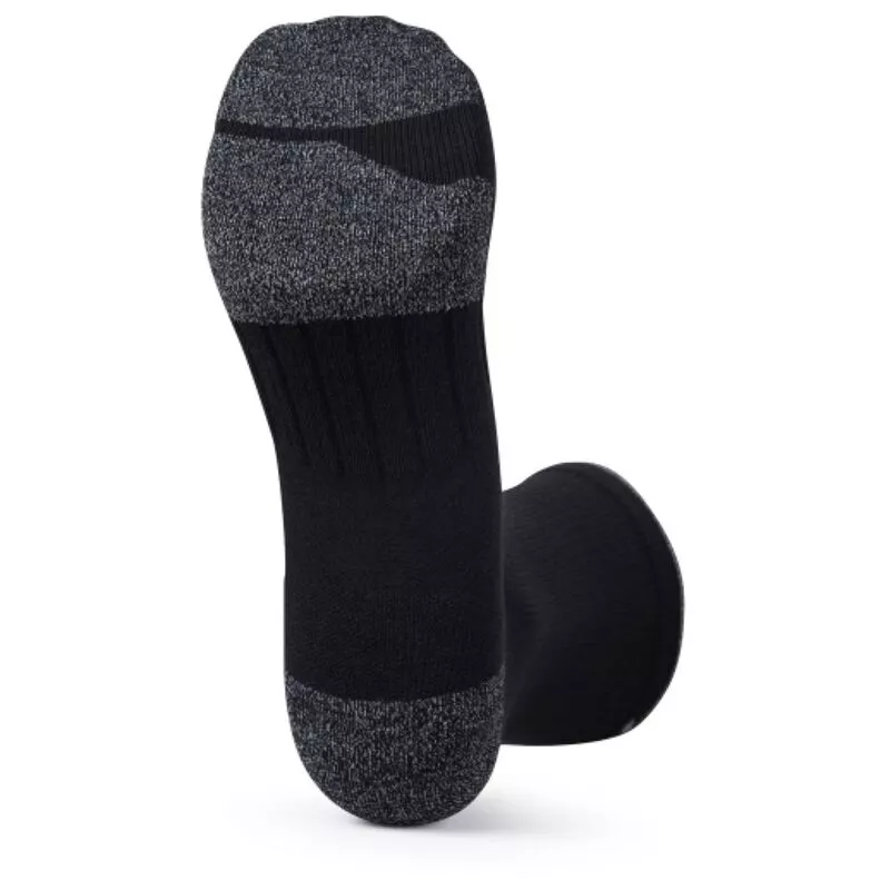 M20 Merino Crew Compression Socks (Black/Grey) | Sportpursuit.com