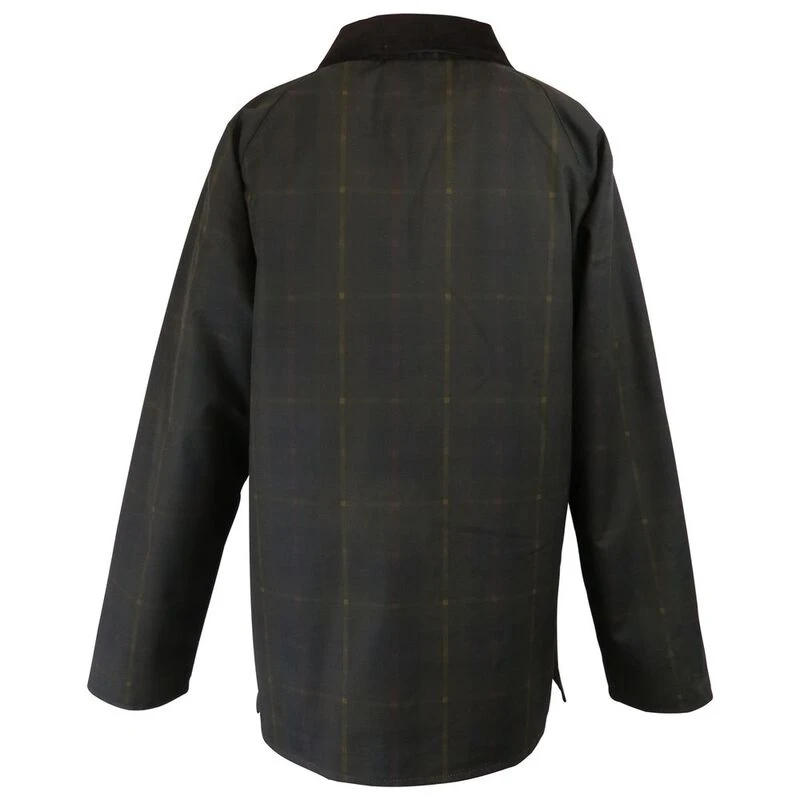 MGO Womens York Riding Jacket (Olive Tartan) | Sportpursuit.com