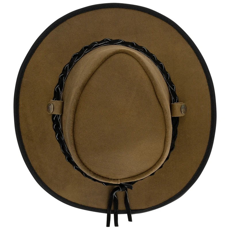MGO Leather Country Cowboy Hat (Camel) | Sportpursuit.com