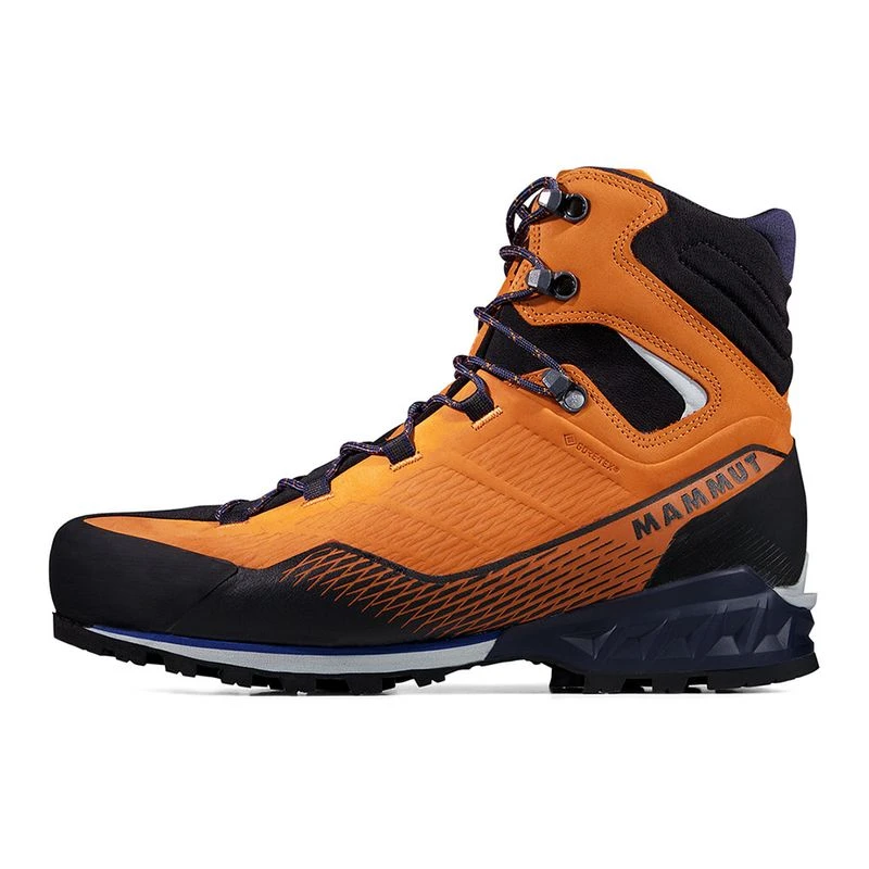 Mammut Mens Kento Advanced High GTX Hiking Shoes (Orange) | Sportpursu