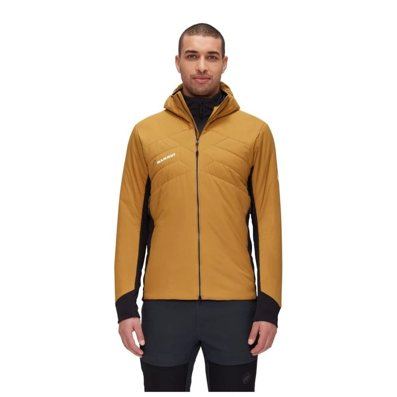Mammut Mens Rime Light IN Flex Hooded Jacket (Cheetah/Black) | Sportpu