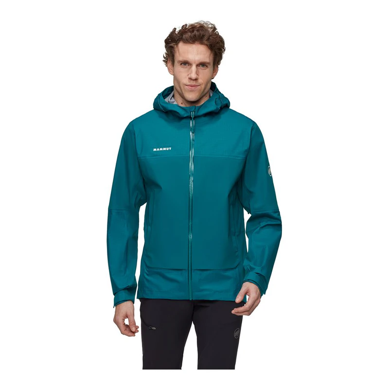 Mammut Veste imperméable Ducan Guide HS Homme (Deep Teal) | privatespo