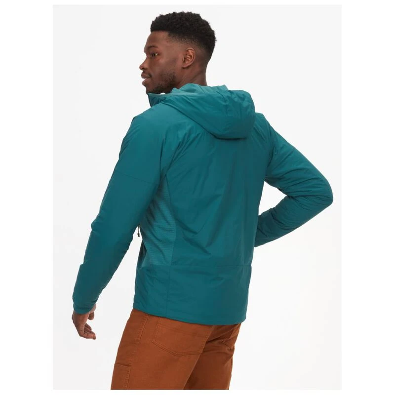 Marmot Mens Novus LT Hybrid Hooded Jacket (Dark Jungle) | Sportpursuit