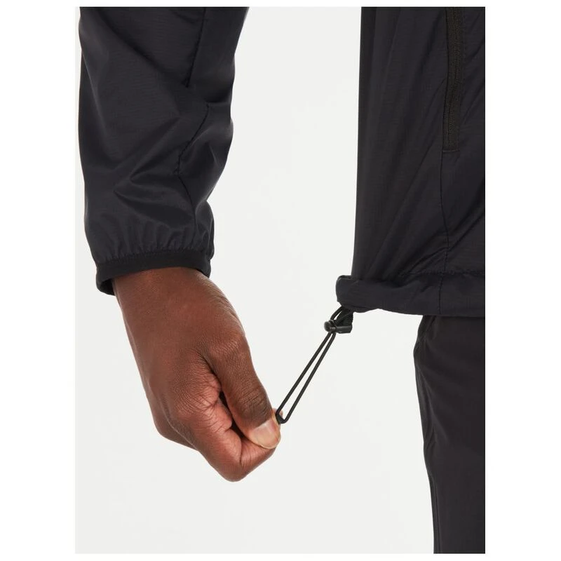 Marmot Mens Ether Driclime Hooded Jacket (Black) | Sportpursuit.com