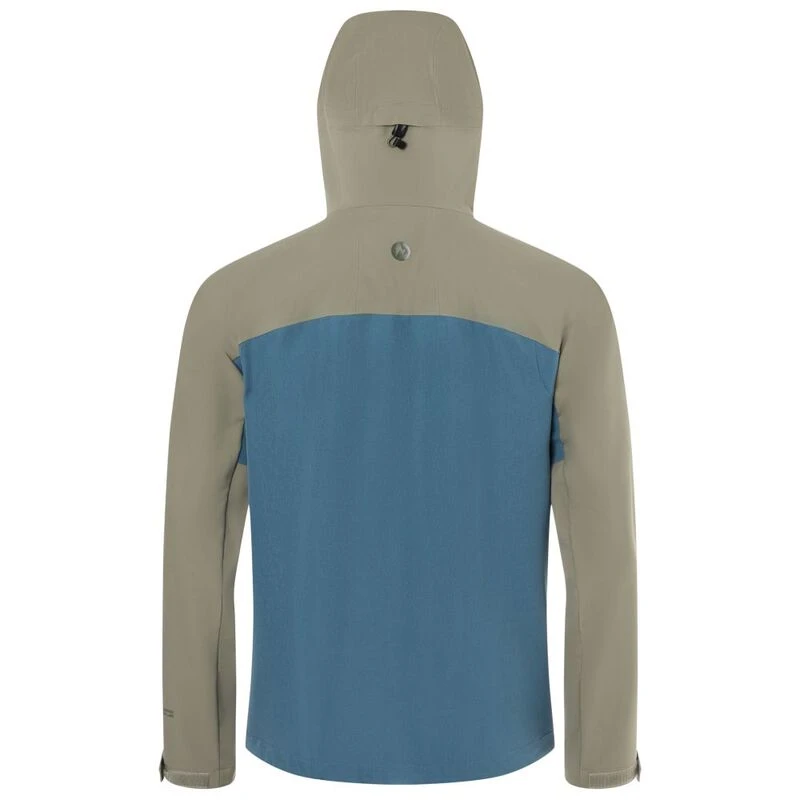Marmot Mens ROM GTX Infinium Hooded Jacket (Vetiver/Moon River) | Spor