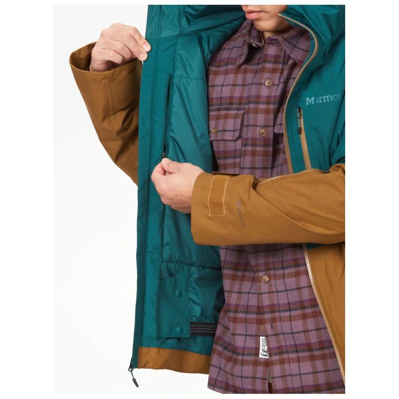Marmot Mens Lightray GTX Jacket (Dark Jungle/Hazel) | Sportpursuit.com
