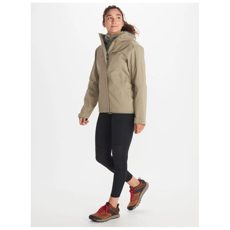 Marmot Womens PreCip Eco Pro Jacket (Vetiver) | Sportpursuit.com