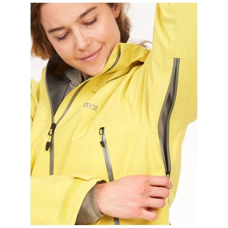 Marmot Womens Orion GTX Jacket (Limelight) | Sportpursuit.com