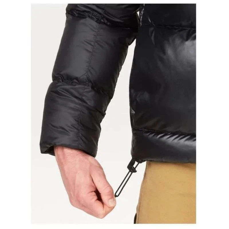 Marmot Mens Guides Hooded Down Jacket (Black) | Sportpursuit.com