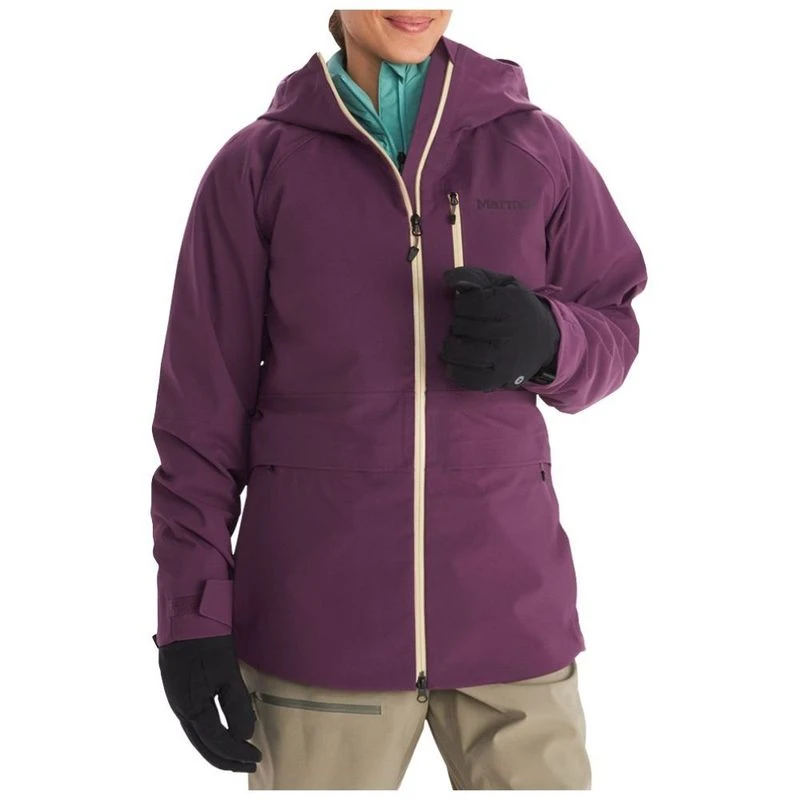 Marmot Womens Refuge Pro Jacket (Purple Fig) | Sportpursuit.com