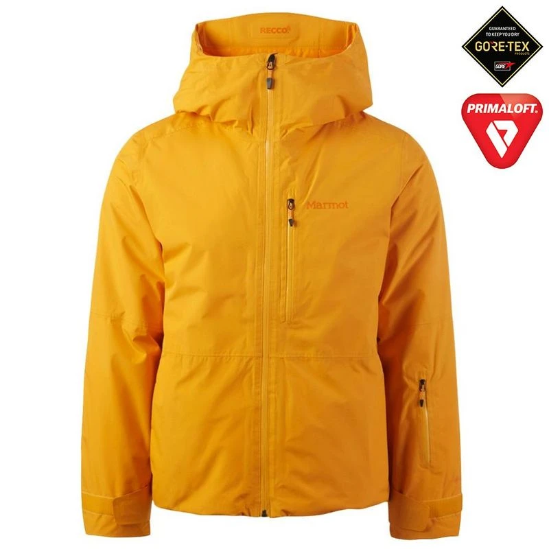Marmot Mens Lightray GTX Jacket (Golden Sun) | Sportpursuit.com