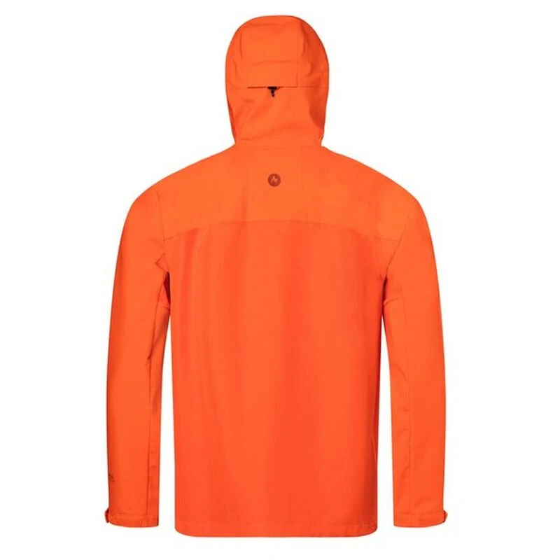 Marmot Mens Rom Gore-Tex Infinium Hooded Jacket (Red Sun) | Sportpursu