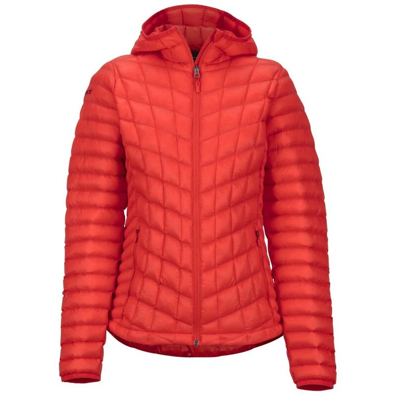 marmot jacket women red