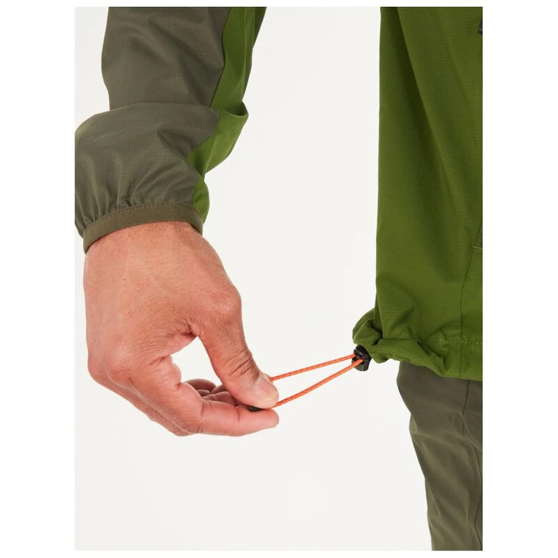 Marmot Mens Ether DriClime Hooded Jacket (Nori/Foliage) | Sportpursuit