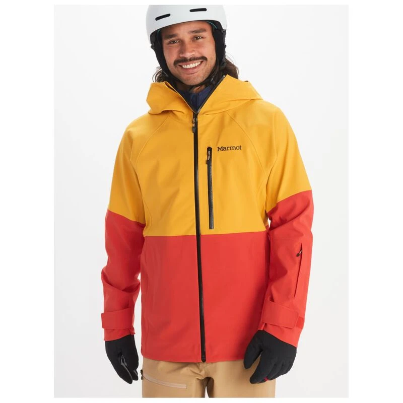 Marmot Mens Refuge Pro Jacket (Yellow Gold/Cairo) | Sportpursuit.com