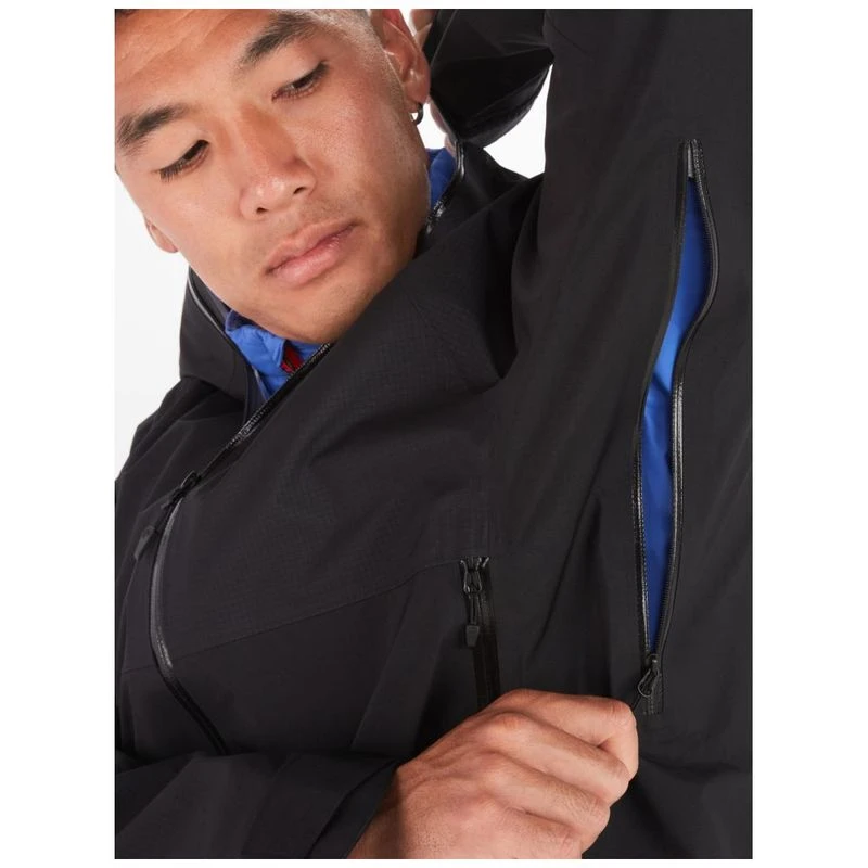 Marmot Mens Mitre Peak GTX Jacket (Black) | Sportpursuit.com