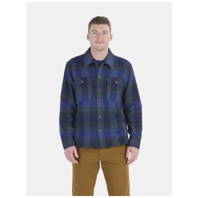 Marmot Mens Incline Heavyweight Flannel Shirt (Twilight Blue) | Sportp