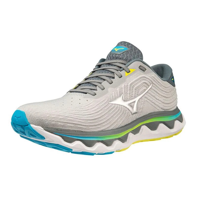 Mizuno Mens Wave Horizon 6 Running Shoes (Blue) | Sportpursuit.com