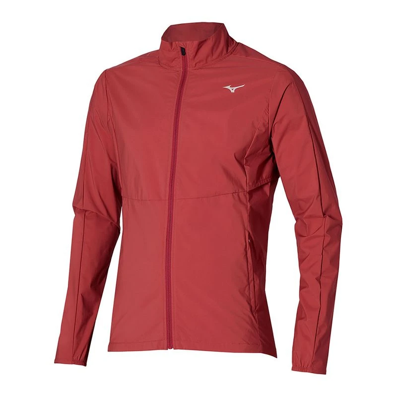 Mizuno Mens Prenium Warm Jacket (Red) | Sportpursuit.com