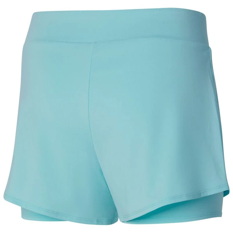 Mizuno Womens Flex Shorts (Tanager Turquoise) | Sportpursuit.com