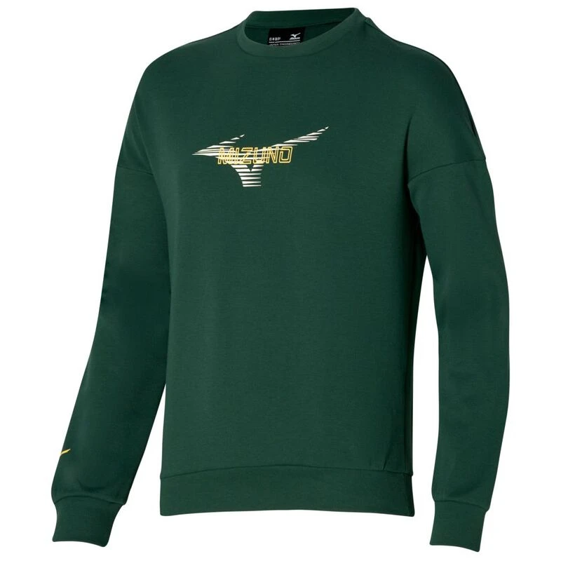 Mizuno Mens Graphic Pullover (Pineneedle) | Sportpursuit.com