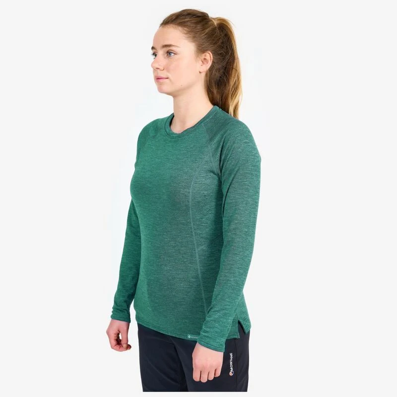 Montane Womens Protium Fleece Pullover (Wakame Green) | Sportpursuit.c