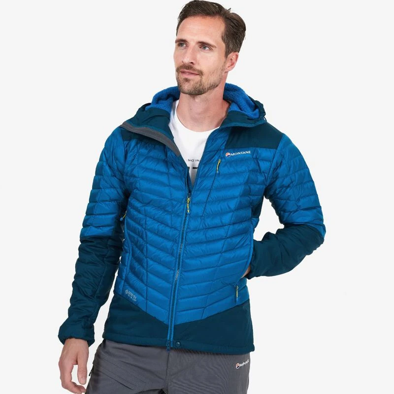 Montane Mens Axis Alpha GTX Infinium Insulated Jacket (Electric Blue)