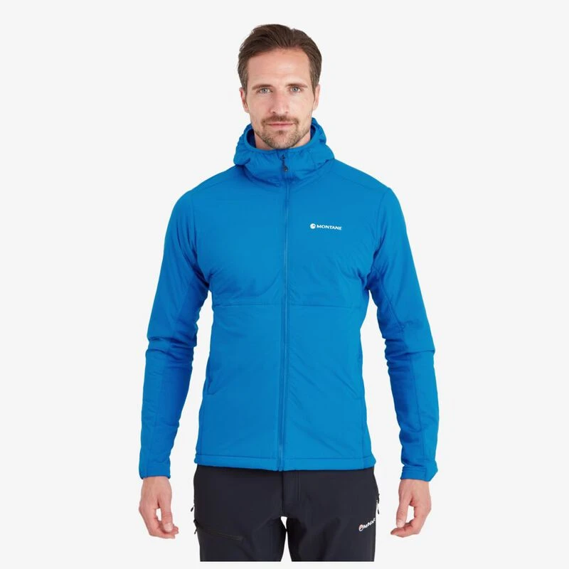 Montane Mens Fireball Lite Hooded Insulated Jacket (Electric Blue) | S
