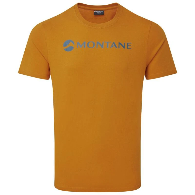 Montane Mens Mono Logo T-Shirt (Inca Gold) | Sportpursuit.com