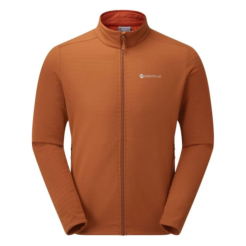 Montane Mens Protium XT Fleece Jacket (Oxide Orange) | Sportpursuit.co