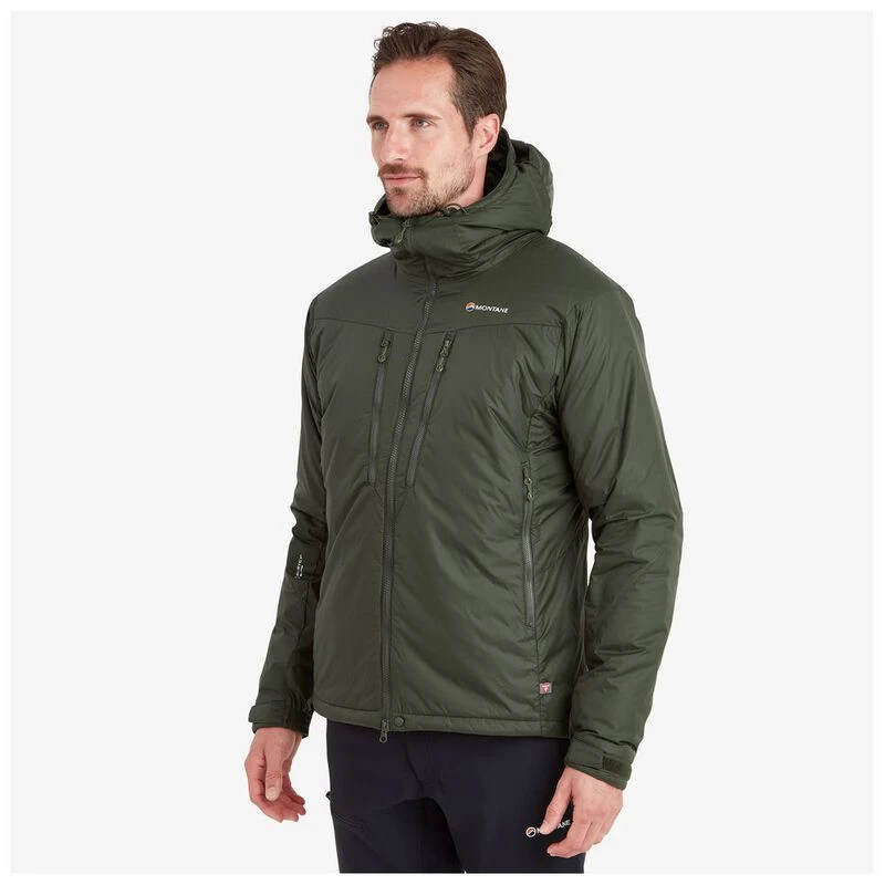 Montane Mens Flux Primaloft Jacket (Oak Green) | Sportpursuit.com