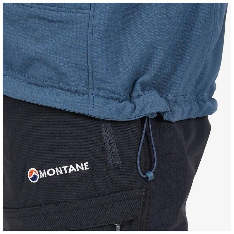 Montane Mens Krypton Hooded Softshell Jacket (Orion Blue) | Sportpursu