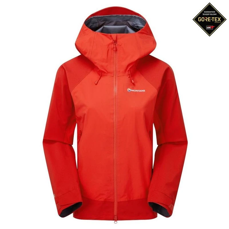 Montane Womens Phase XPD GTX Jacket (Adrenaline Red) | Sportpursuit.co