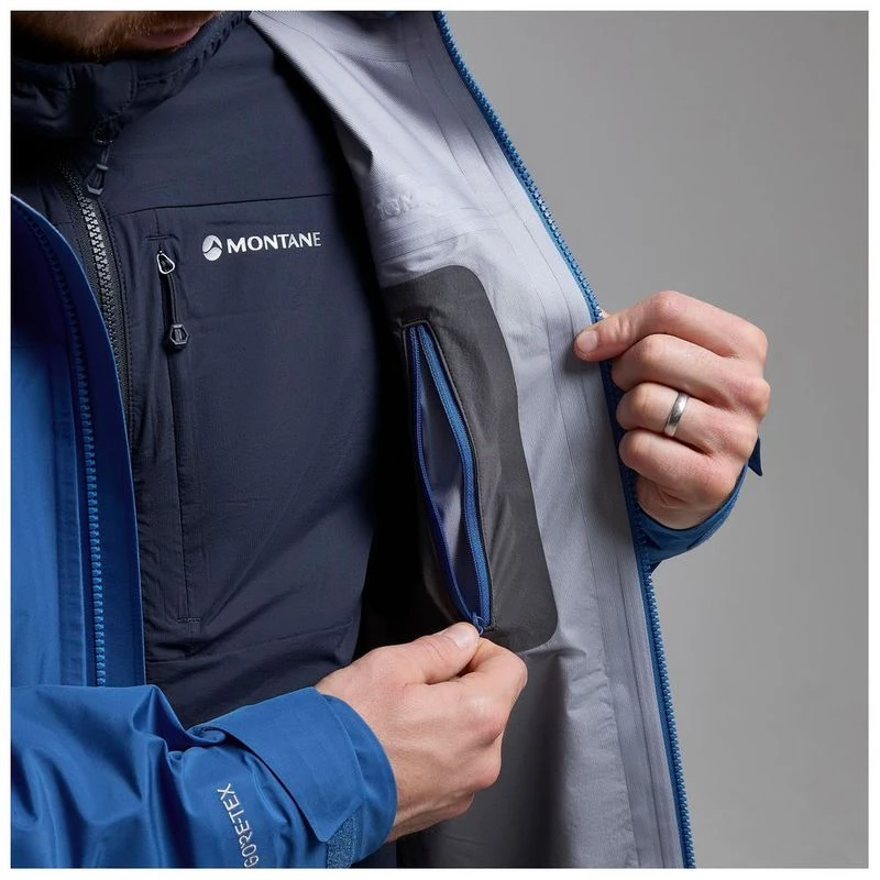 Montane Mens Phase GTX Jacket (Neptune Blue) | Sportpursuit.com