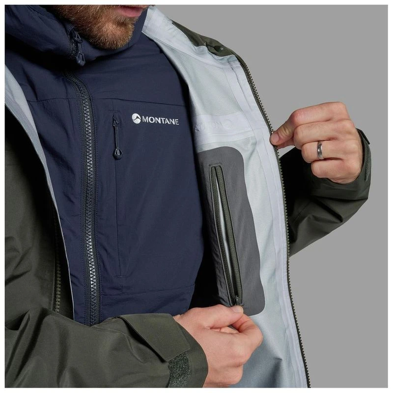 Montane Mens Phase GTX Jacket (Oak Green) | Sportpursuit.com