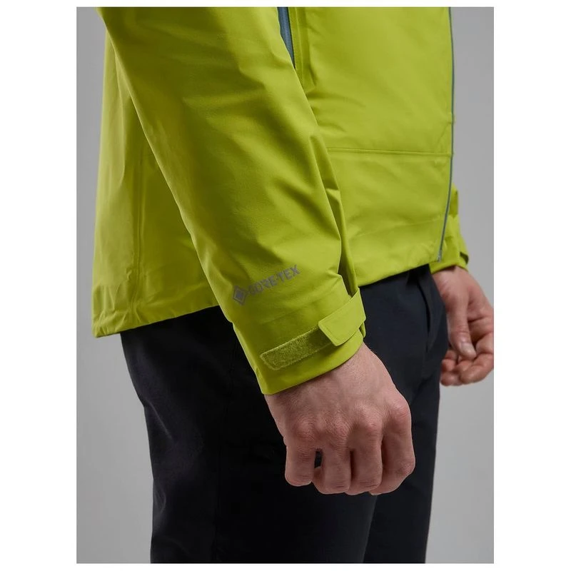Montane Mens Phase Lite Waterproof Jacket (Citrus Spring) | Sportpursu